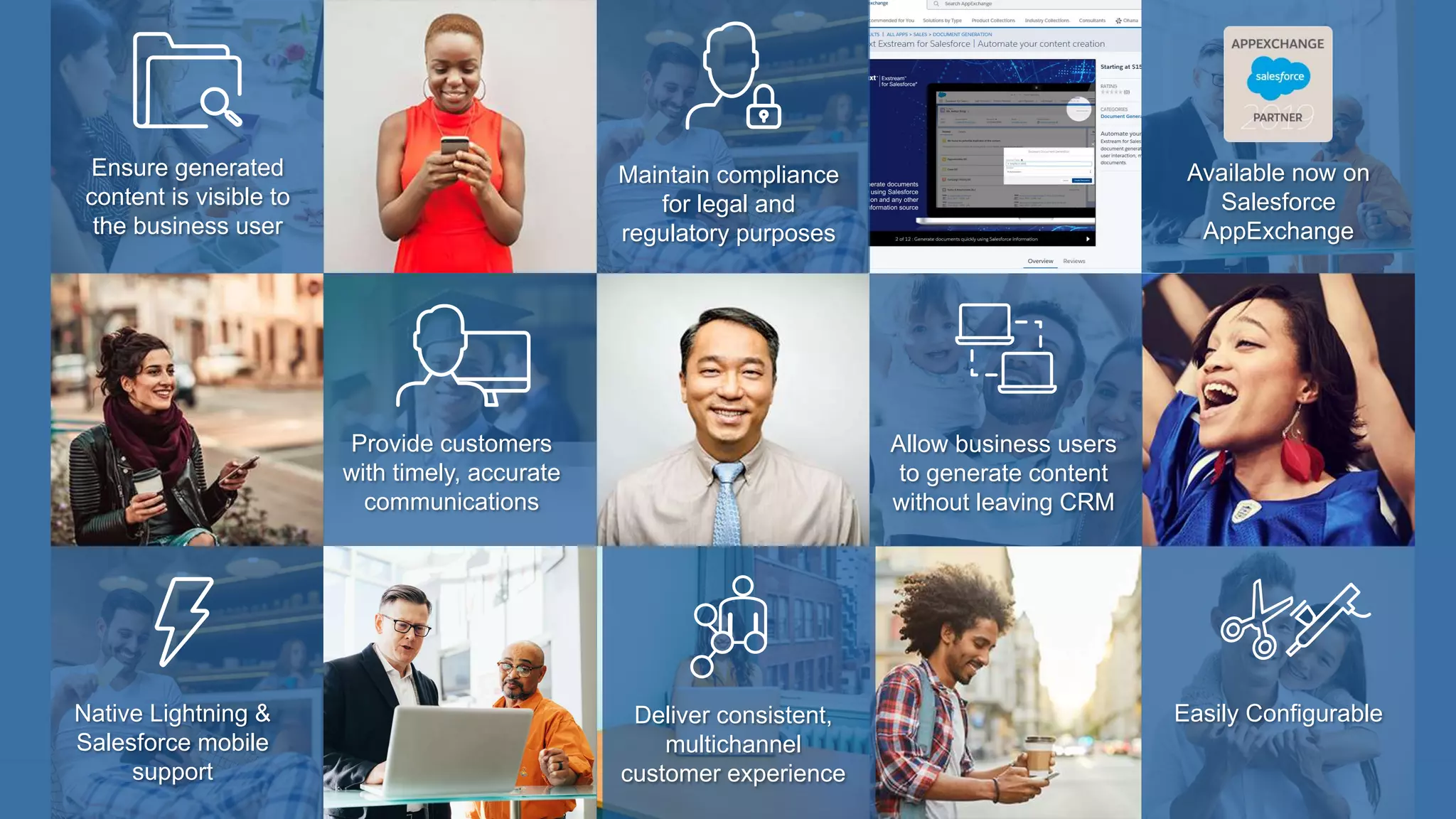 Connecting Salesforce CRM to OpenText Exstream | PPTX