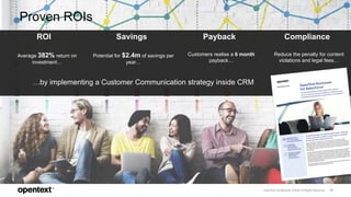 Connecting Salesforce CRM to OpenText Exstream | PPTX