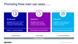 Connecting Salesforce CRM to OpenText Exstream | PPTX