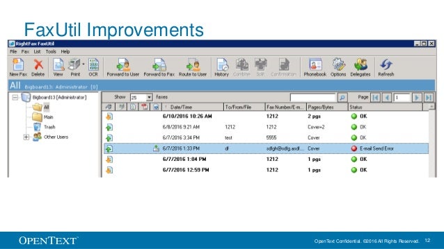 What's New in RightFax 10.6 Feature Pack 3