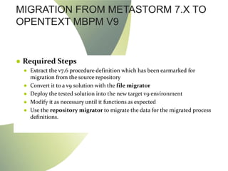 OpenText MBPM Q&A Webinar | PDF