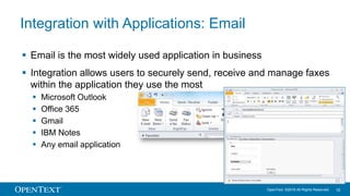OpenText SIE Integration Slideshare | PPTX