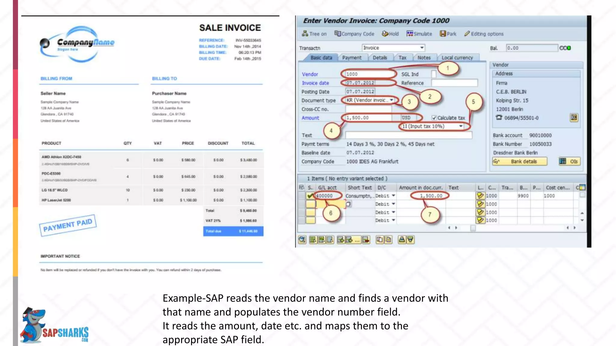 SAP Vim(Vendor Invoice management) Opentext | PPTX