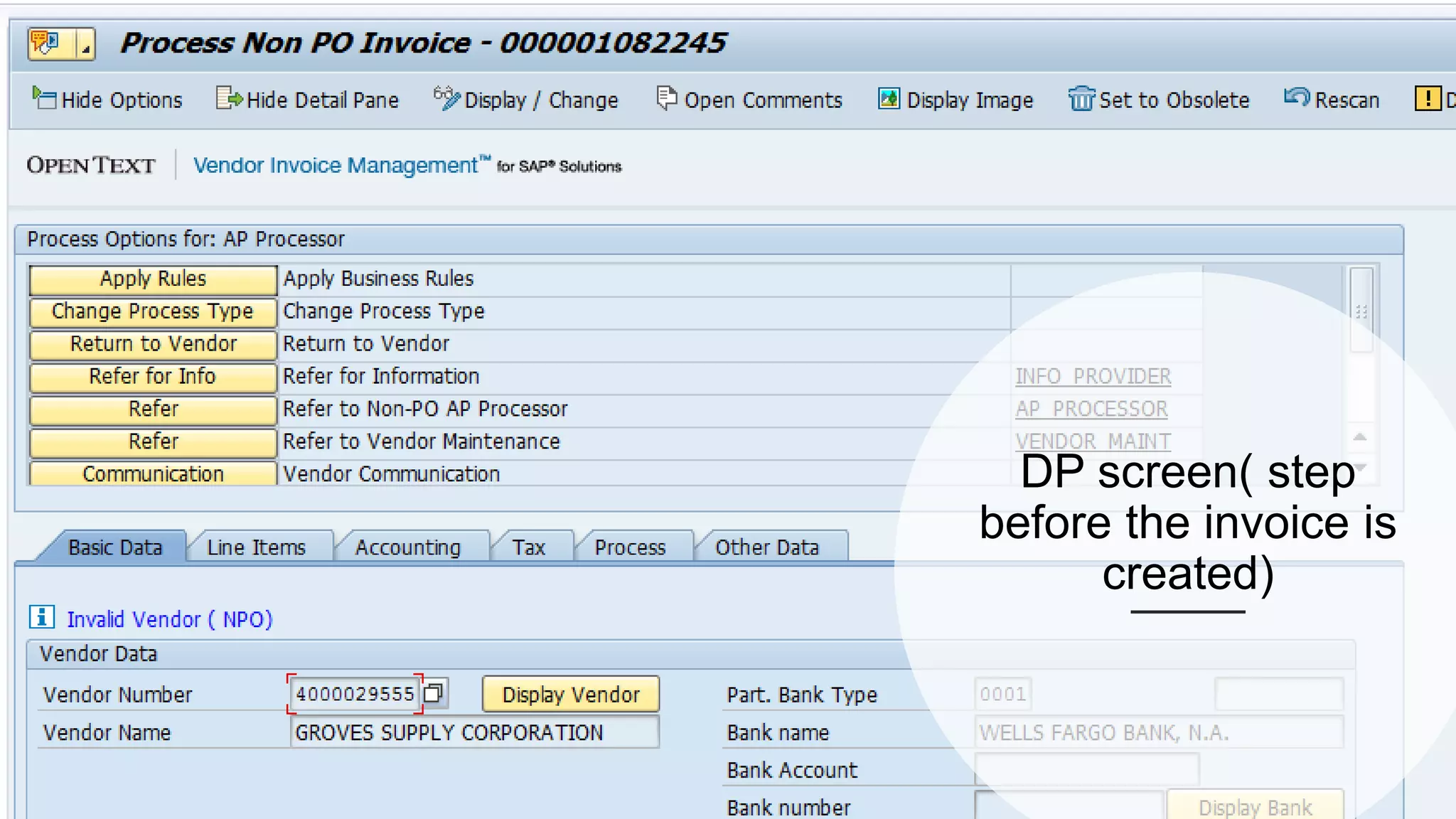 SAP Vim(Vendor Invoice management) Opentext | PPTX
