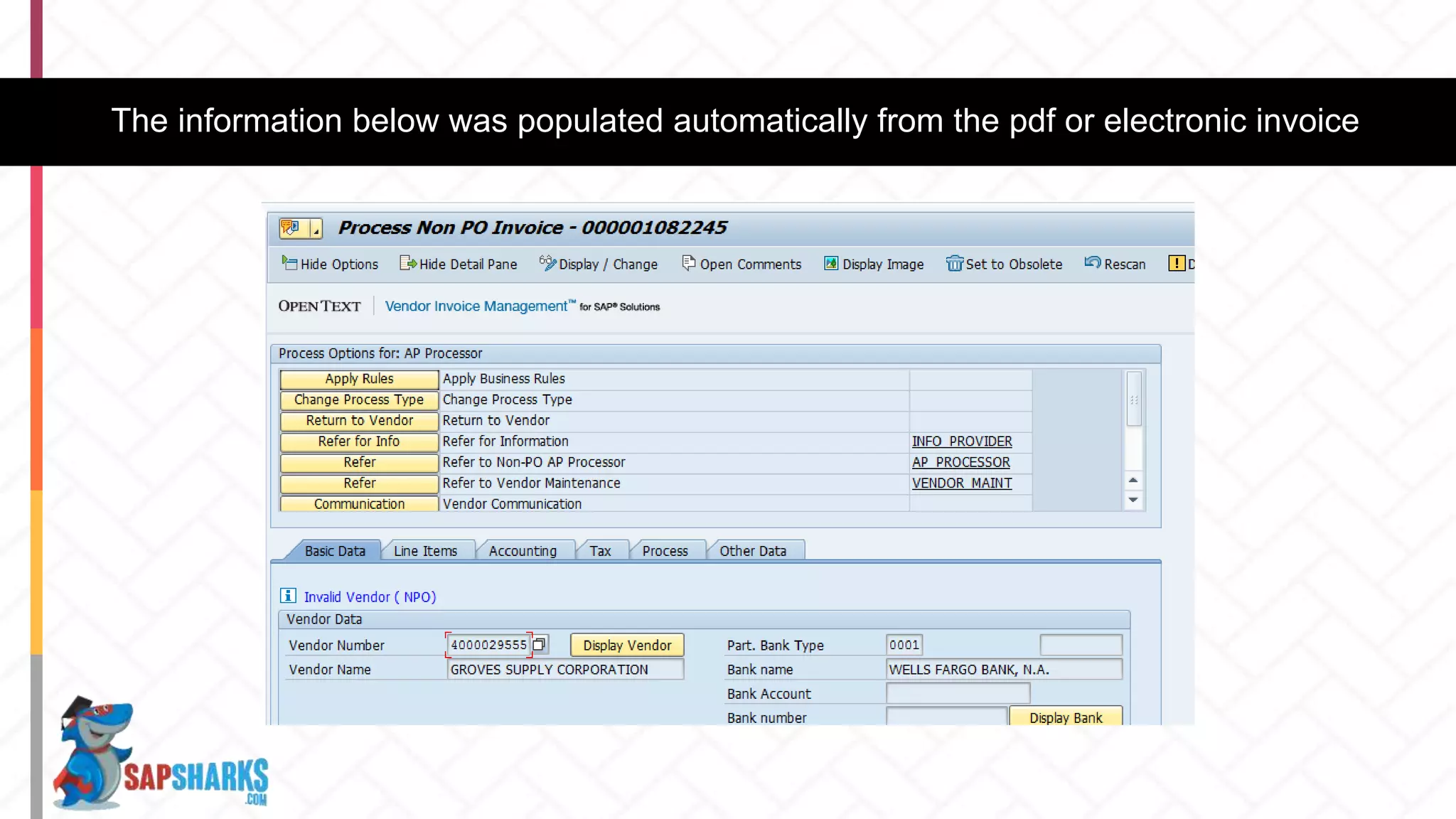 SAP Vim(Vendor Invoice management) Opentext | PPTX