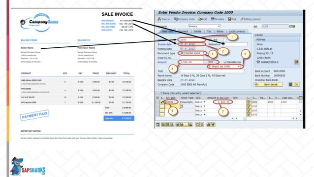 SAP Vim(Vendor Invoice management) Opentext | PPTX | Desktop Publishing | Computer Software and ...