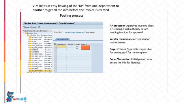 SAP Vim(Vendor Invoice management) Opentext | PPTX | Desktop Publishing ...