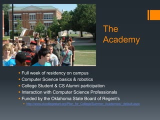 Open the Door to Computer Science and Robotics for Middle and High ...