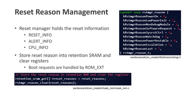 Opentitan MaskROM boot flow introduction | PDF | Operating Systems | Computer Software and ...
