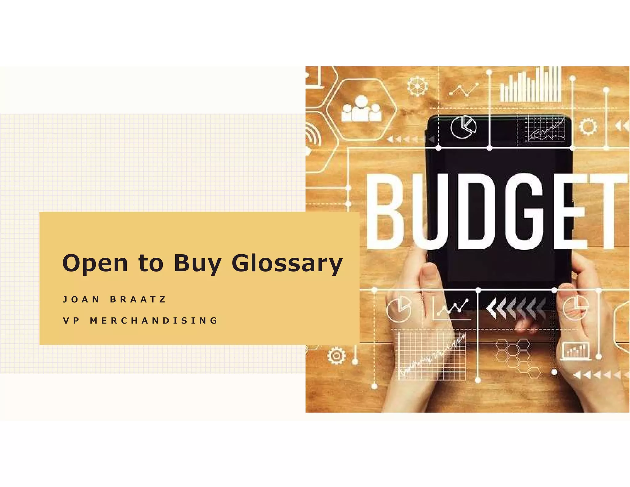 Open to Buy Glossary of Retail Terms | PDF