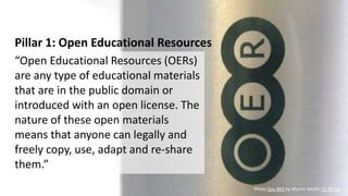 Open Technology - The 3rd Pillar of Open Education | PPTX