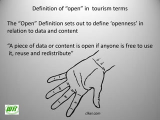 Open tourism education with Apps by Reedwaan Ismael | PPT