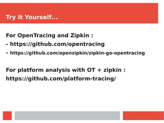 Tracing Micro Services with OpenTracing | PPT