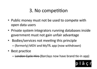 Open Transport Data Manifesto | PPT