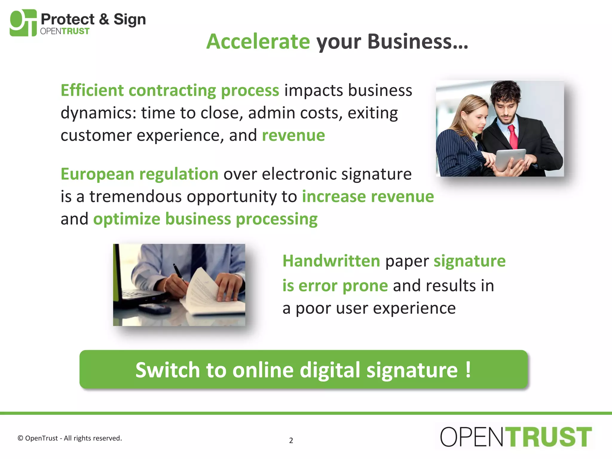 Opentrust protect n sign deck en short | PDF