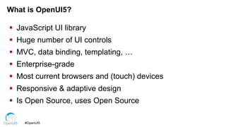 Getting Started with OpenUI5 (San Francisco State University) | PPT