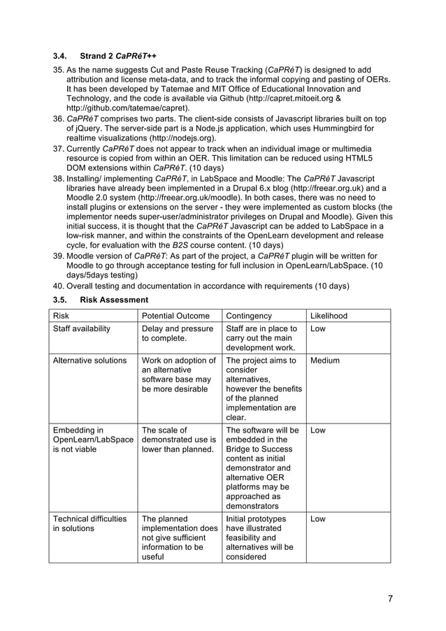 TRACK OER - Project proposal | PDF | Web Development | Internet