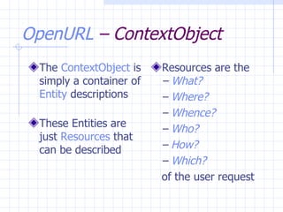 OpenURL - The Rough Guide | PPT