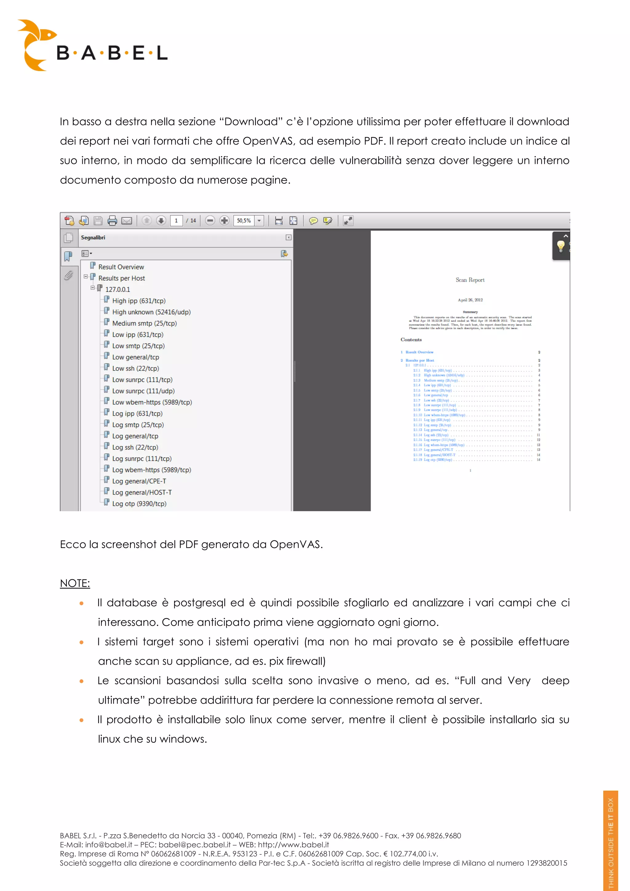 OpenVAS, lo strumento open source per il vulnerability assessment | PDF ...