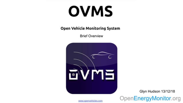Open vehicle monitoring system (ovms) | PPT