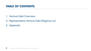 2022 Venture Debt Guide from OpenView | PDF