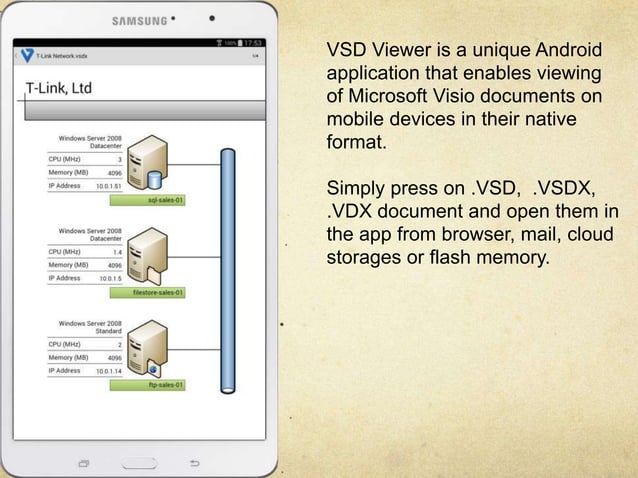 Open Visio Files on Android | PPT