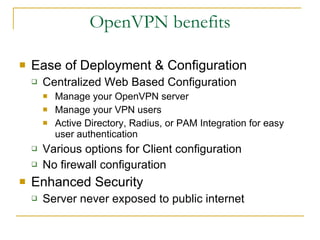 OpenVPN | PPT