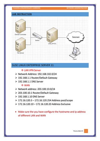 Open vpn server_linux | PDF