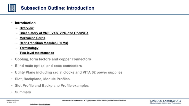 Open VPX Tutorial | PPTX