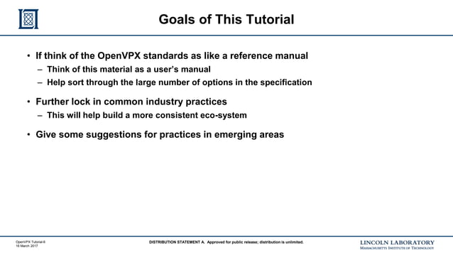 Open VPX Tutorial | PPTX