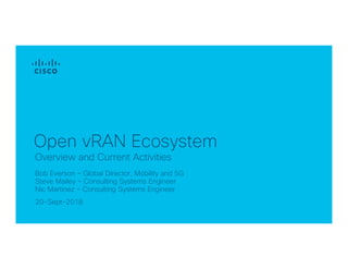 Open v ran | PPT