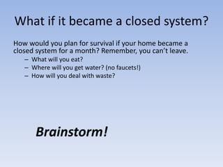 Open vs Closed Systems | PPTX