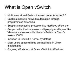 OpenvSwitch Deep Dive | PPTX