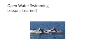 Open water swimming lessons | PDF
