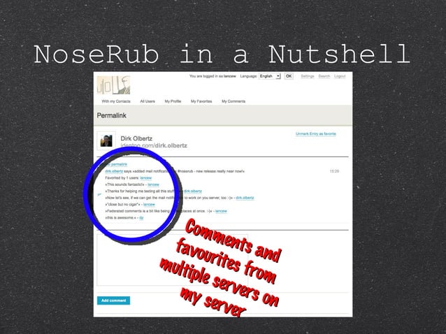 NoseRub in a Nutshell | PPT