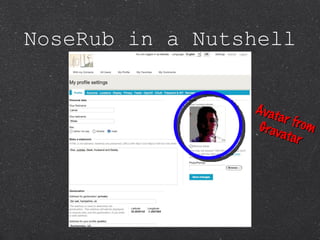 NoseRub in a Nutshell | PPT