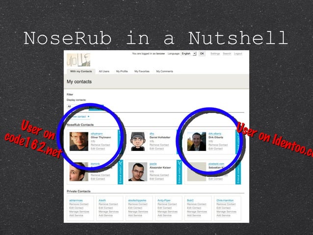 NoseRub in a Nutshell | PPT