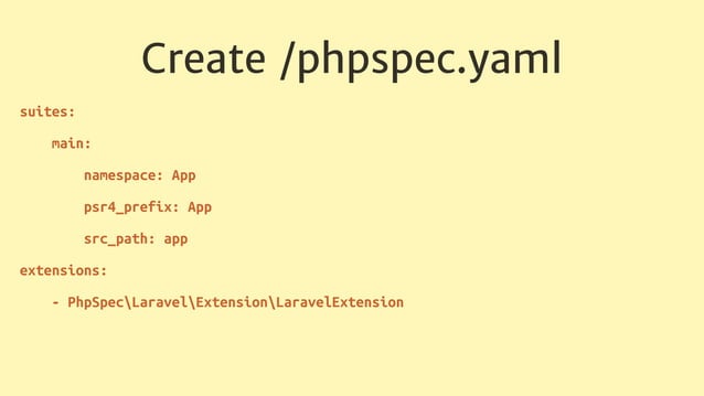 Behavior & Specification Driven Development in PHP - #OpenWest | PPT