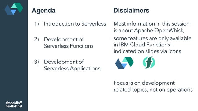 Developing Serverless Applications With Apache Openwhisk Ppt