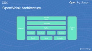 How to build an event-driven, polyglot serverless microservices framework on OpenStack | PPT