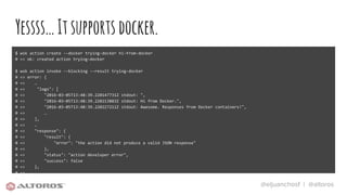 OpenWhisk: Event-driven Design | PPTX