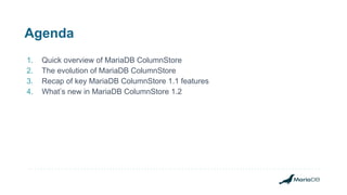 What’s new in MariaDB ColumnStore | PPT