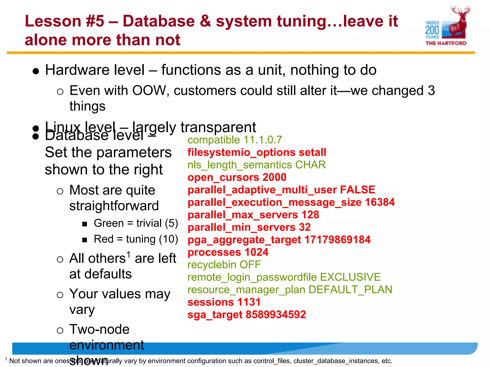 Open world exadata_top_10_lessons_learned | PDF | Databases | Computer ...