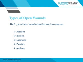 Types Of Open Wounds