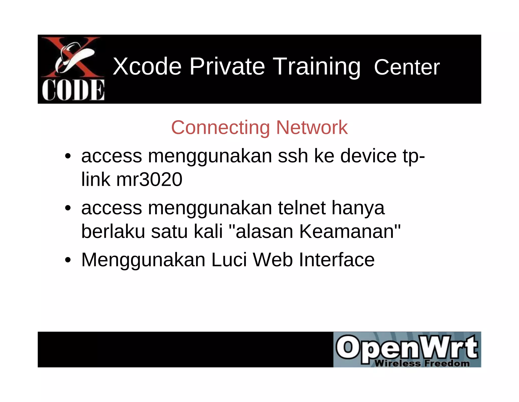 Open wrt seminar | PDF | Computer Software and Applications | Computing