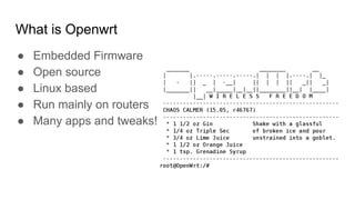 OpenWrt From Top to Bottom | PDF