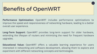 Empower Your Networking Architecture: OpenWRT Solutions | PDF