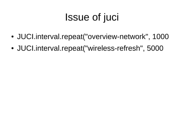 Openwrt frontend backend | PPT