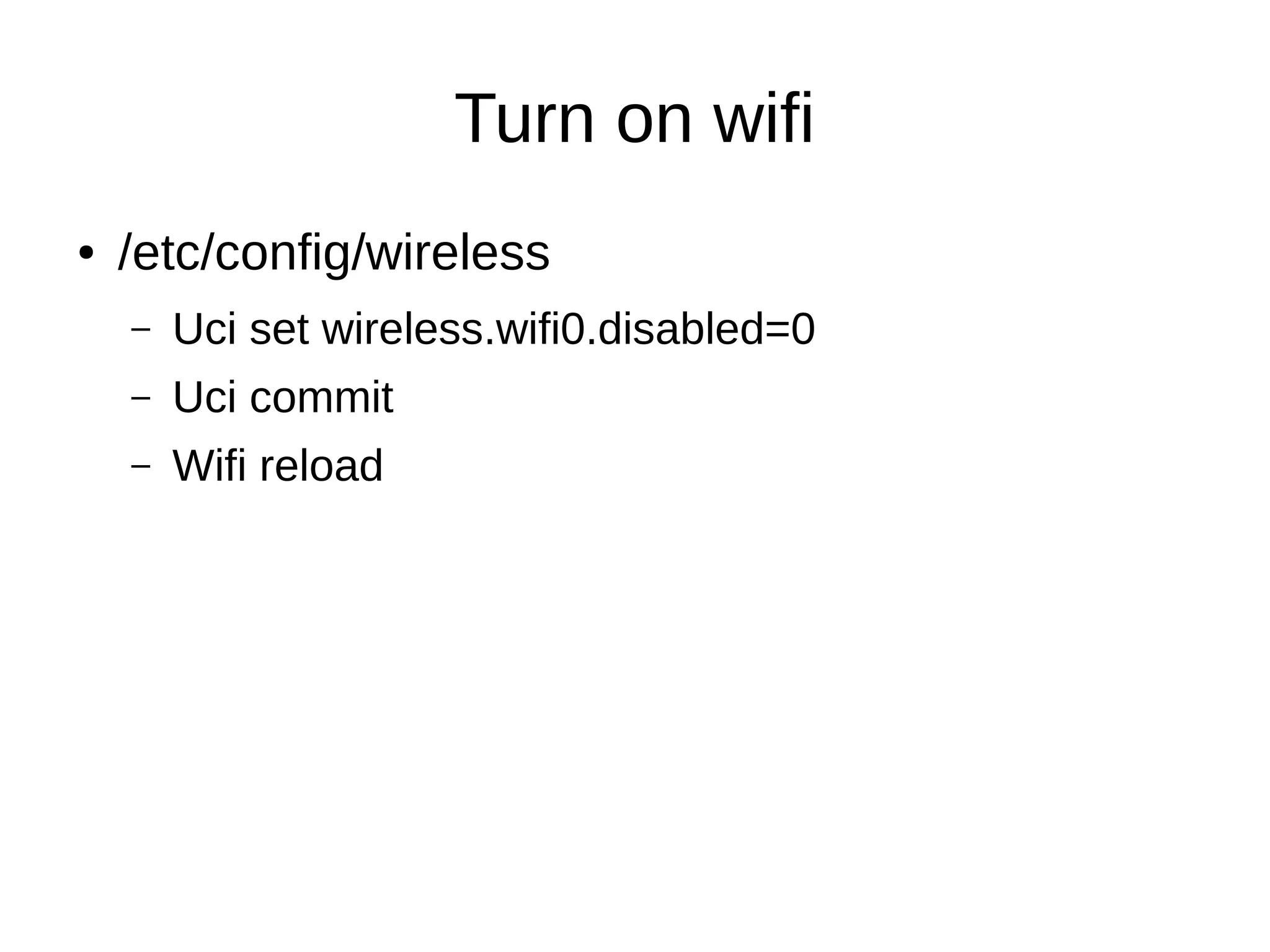 Openwrt wireless | PPT