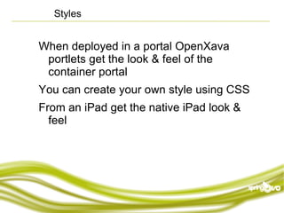 OpenXava: Rapid Development for Business Applications | ODP
